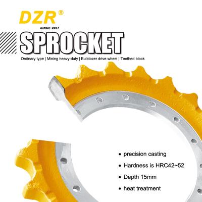 China PC60/100/120/200/300 Excavator Sprocket For Heavy Construction Equipment 201-27- 11530 113-27- 21410 113-27- 21410  205-27- 71281 207-27- 21310 for sale