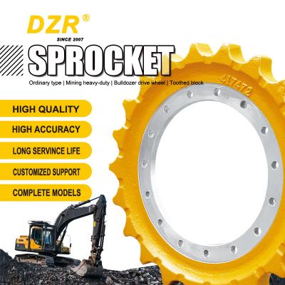 China PC60/100/120/200/300 Excavator Sprocket For Heavy Construction Equipment 201-27- 11530 113-27- 21410 113-27- 21410  205-27- 71281 207-27- 21310 for sale