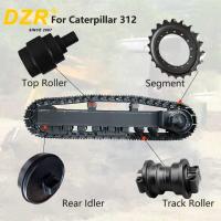 Quality Whole Undercarriage Set For CAT312 All Series Top Track Roller Idler Sprocket for sale