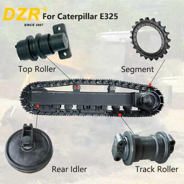 Quality Whole Undercarriage Set For CAT E325 All Series Top Track Roller Idler Sprocket Segment For Undercarriage Spare Parts for sale