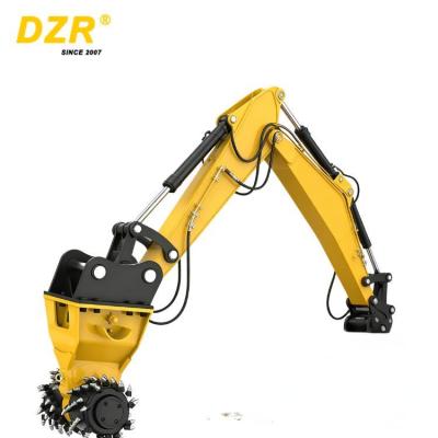 China High-Performance Wear-Resistant Excavator Drum Cutter Construction Machinery Parts Suits 5-40ton Excavator for sale