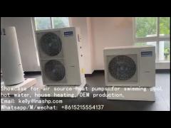 Componentes de bomba internos 30L do calor da fonte de ar do armazenamento elétrico do tanque do esmalte 1500W