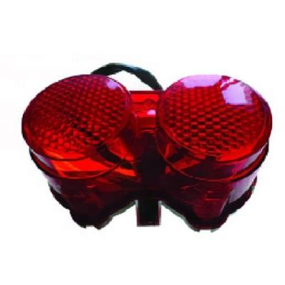 Cina Motorcycle Universal Taillight BWS125 BWS 125 Tail Light Letter Red Letter in Iron Bracket Aluminum in vendita