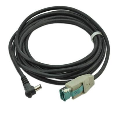 China 12V Powered usb to angle DC plug power cable for Epson printer for sale
