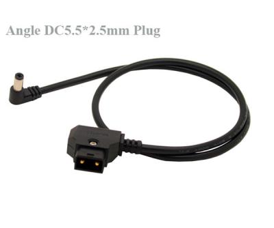 China 1M D-Tap Male to Right Angle DC 5.5x2.5mm powre charging Cable for Anton Battery for sale