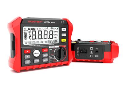 China HT5910 RCD Loop Tester Digital Resistance Meter 1000V GFCI Loop Testing for sale
