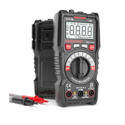 China Auto Range Digital Multimeter , 4000 Counts NCV Digital Multimeter With Flashlight for sale