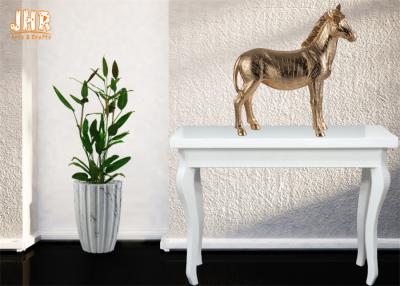 China Het decoratieve van het de Beeldjespaard van Bladgoudpolyresin Dierlijke Standbeeld van de het Beeldhouwwerklijst Te koop