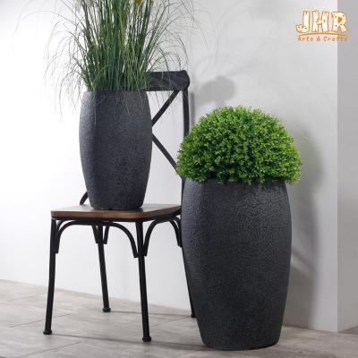 China De grote van de de Tuinbloem van Installatiepotten van de Pottenclay pot planter set outdoor de Pottenmgo Planters van het Bloempottencement Te koop