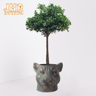 China Bureau 44.5x42x37.5cm Decoratief Clay Pots For Plants Te koop