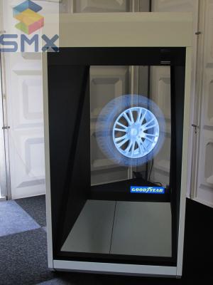 China 1 Sided HoloCube hologram advertising display showcase in stereo display for sale