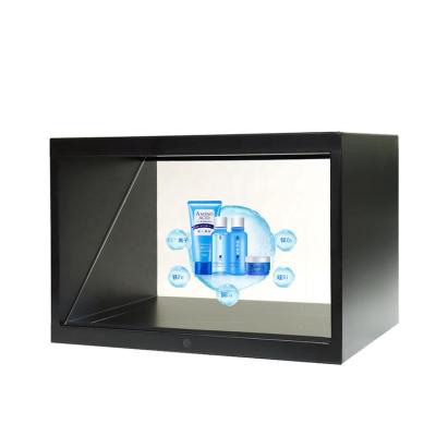 China 32 Inch Holographic Projection Box 3D Showcase With Full HD Adjustable LED for sale