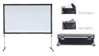 China Portable Outdoor Projection Screen Fast Folding Projector Screen for sale