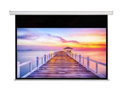 Китай 1:1 60" моторизованный экран с дистанционным управлением, штейновый белый экран репроектора ткани для кинотеатра продается