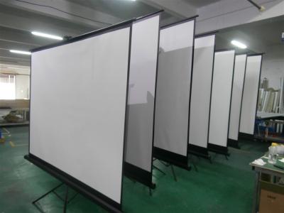 Cina Formato all'aperto regolabile di 1:1 di Matte White Tripod dello schermo del proiettore in vendita