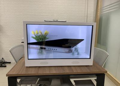 Cina Esposizione LCD trasparente a 75 pollici della piramide dell'ologramma di mostra 3D del museo dei gioielli della vetrina in vendita