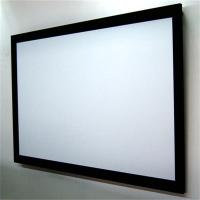 China 16:9 150inch 80mm Fixed Frame Laser Projector Screen UST Projection Screen for sale