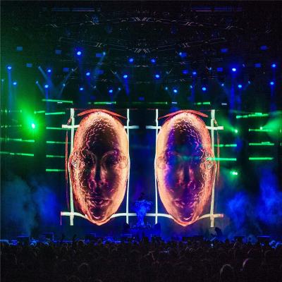 China 3D Holographic Effect Projection Screen Holographic Screen Projection Net Hologram Mesh Screen Voor het podium Te koop
