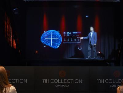 China Het holografische 3D Hologram van de de Eyelinerfolie van Musion van het Projectiesysteem toont for sale