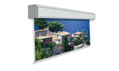 Cina motore tubolare incorporato d'esame degli schermi di proiezione di area di 274cm x di 336 in vendita