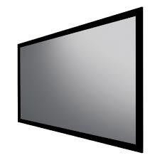 China El polvo negro cubrió el tamaño 10/15 de marco del cm de la pantalla de proyector del marco fijo en venta