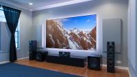 China Portable Fixed Frame Screen , Front Multi - Format Frame Projection Screen for sale