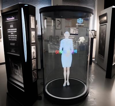 3Dホログラムディスプレイ機器 ホロチューブ 人間サイズ AIバーチャルアシスタント ホログラフィックシリンダーディスプレイ ホロボックス
