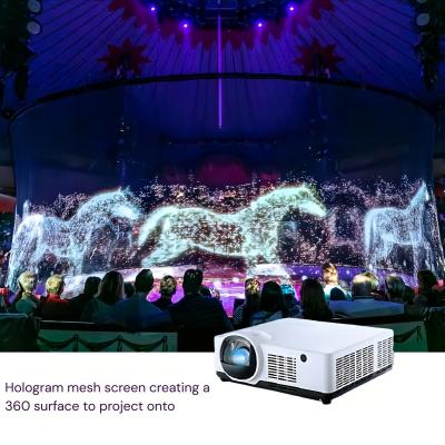 China Long Life 20000 Hour Laser 6000lumens Short Throw Projector For Large Stage Front Projection Mapping Setup for sale