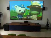 China 100 Inch Fixed Frame Screen Black Diamond Projector Panel 170° View Angle Durable for sale