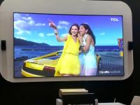 China 100 Inch Fixed Frame Screen Black Diamond Projector Panel 170° View Angle Durable for sale