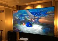 China 100 Inch Fixed Frame Screen Black Diamond Projector Panel 170° View Angle Durable for sale