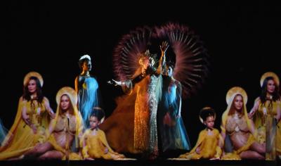 China Invisible 3D Hologram Mesh Screen Live Hologram Projection 78% Transparency for sale
