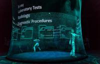 China Custom HD Video Based 3d Holographic Projection System For Hologram Presentation for sale