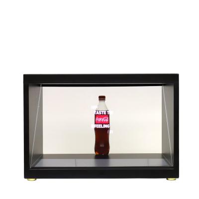 180 graden Holo Cube 3D Hologram Showcase Display met Full HD-resolutie en verstelbaar LED-licht