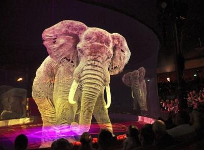 China 3D Holographic Video Projection Screen 30m Length For Liver Hologram for sale