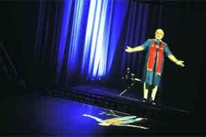 China Digital Holographic Screen 3D Holographic Projection For 3D Hologram Show for sale