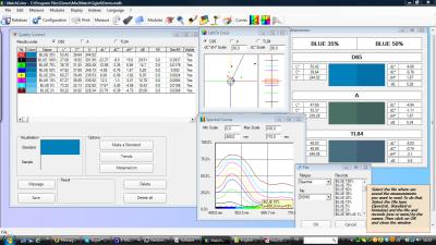 China Color Matching Software System for sale