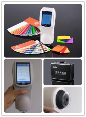 China 3nh brand NS810 portable spectrophotometer for microfiber fabric color test for sale