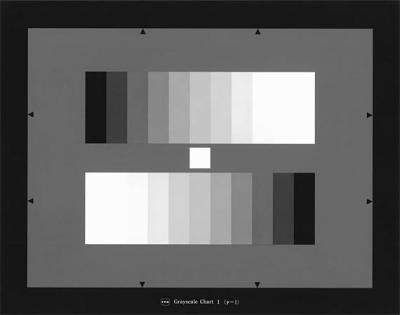 China ITE Ⅱ Grayscale Chart / Grey Chart with 11 Patches (γ=1.0) for sale