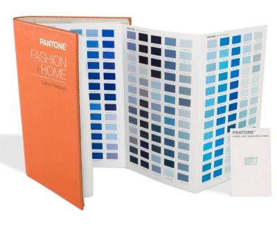 China 2015 Edition PANTONE TCX Color Cotton Passport Card for sale
