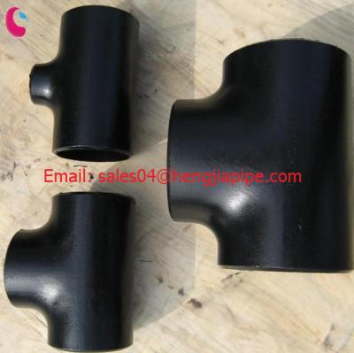 China ASTM A 234 WPB equal tee for sale