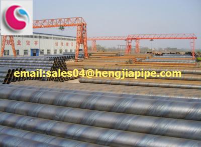 China ASTM A252 SSAW steel pipe for sale