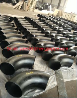 China butt welded pipe fittings elbow for sale