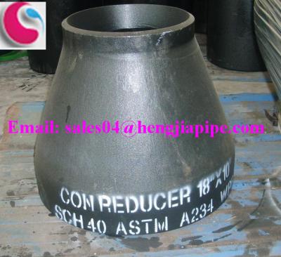 China SCH40 ASTM A234 WPB REDUCER for sale