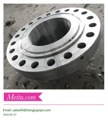 China Cangzhou large diameter wn flange for sale