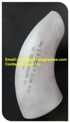 China 90deg stainless steel reducing elbows for sale