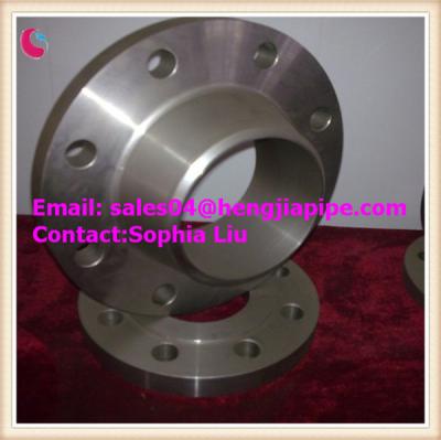 China ASTM A105 weld neck flanges for sale