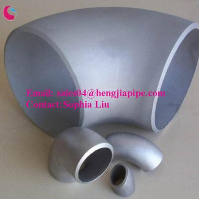 China Stainless steel elbow(LR SR) B16.9/B16.28 for sale