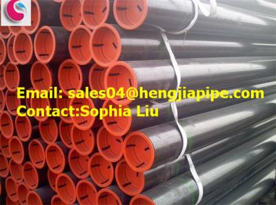 China seamless A106 Steel Pipe with cap for sale