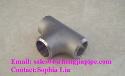 China 4''x1'' SCH10S reducing/unequal pipe tee for sale